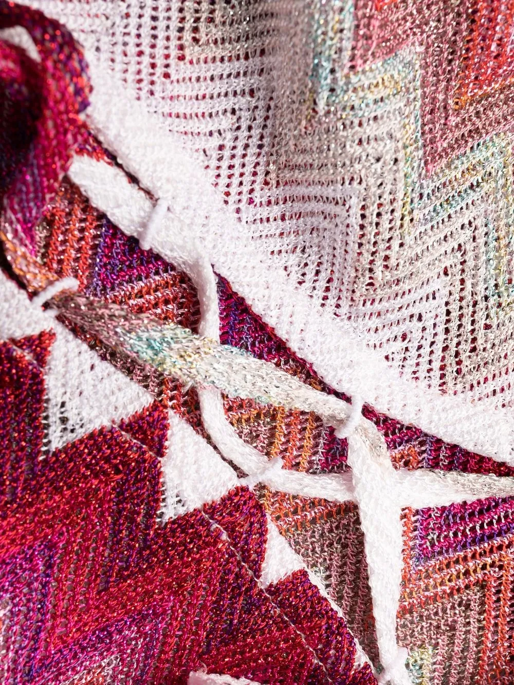 Missoni zigzag-woven kaftan minidress | Smart Closet