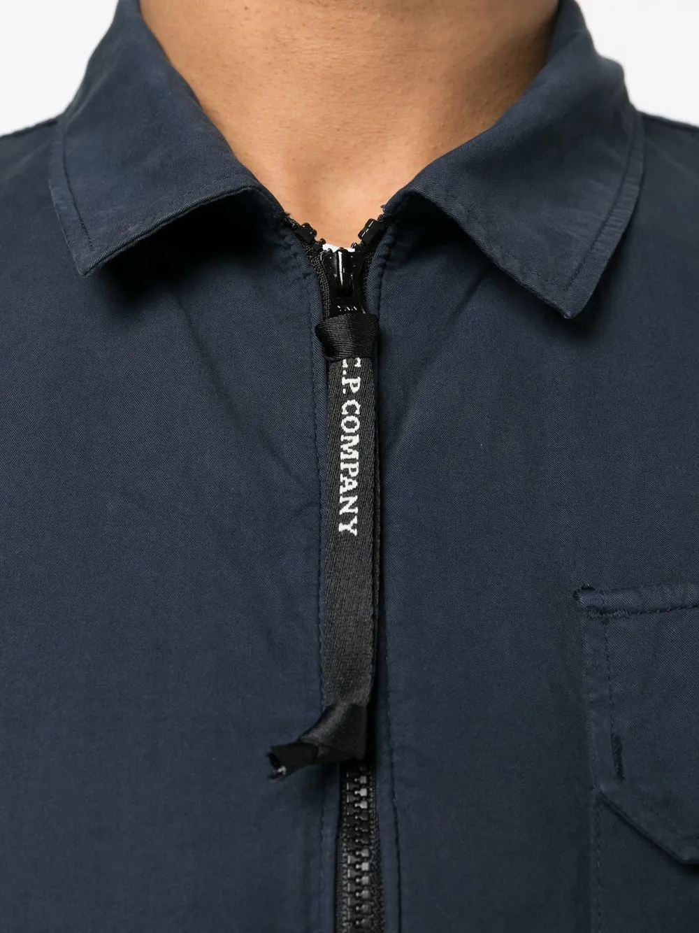 C.p. Company Chest-pocket Shirt Jacket In Blue | ModeSens C.p. Company Chest-pocket Shirt Jacket In Blue | ModeSens