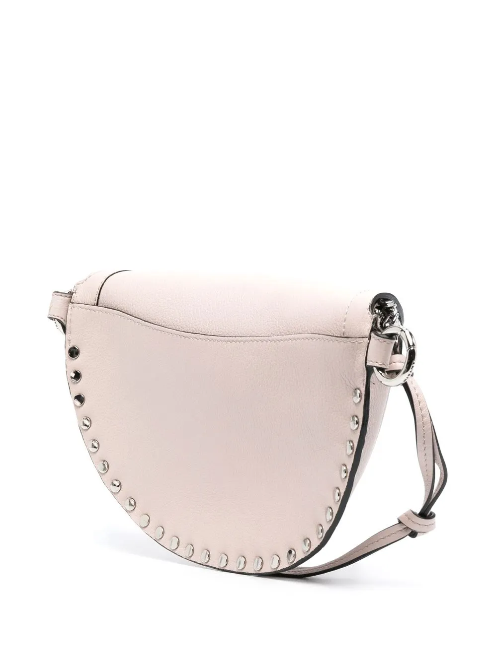 Isabel Marant Skano Grained-leather Shoulder Bag In Pink | ModeSens