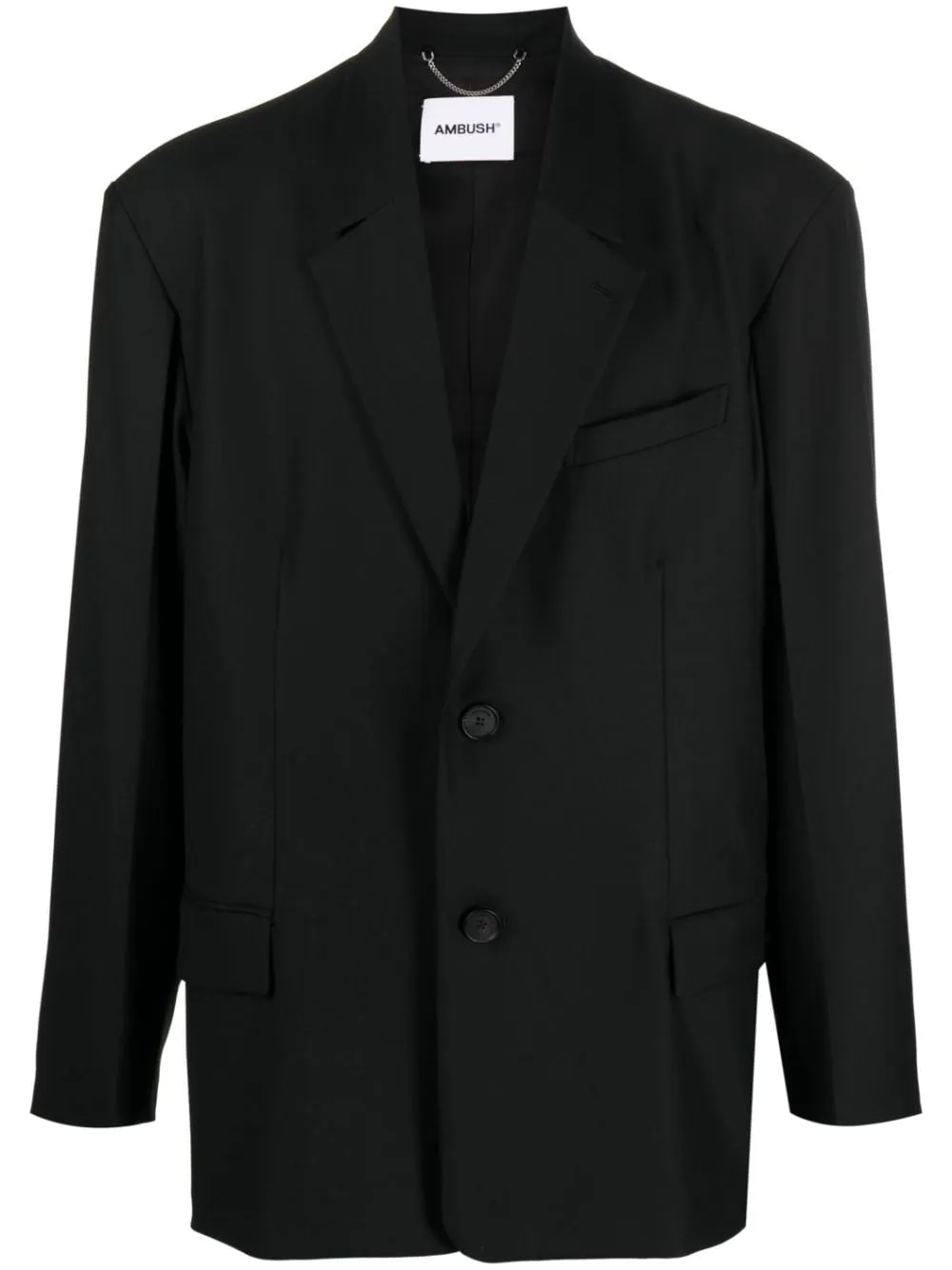 Ambush Single-breasted Blazer In Tap Shoe No Colour | ModeSens