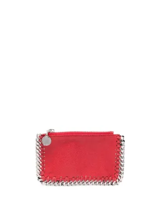 Stella McCartney chain-link faux-leather Purse | Red | FARFETCH
