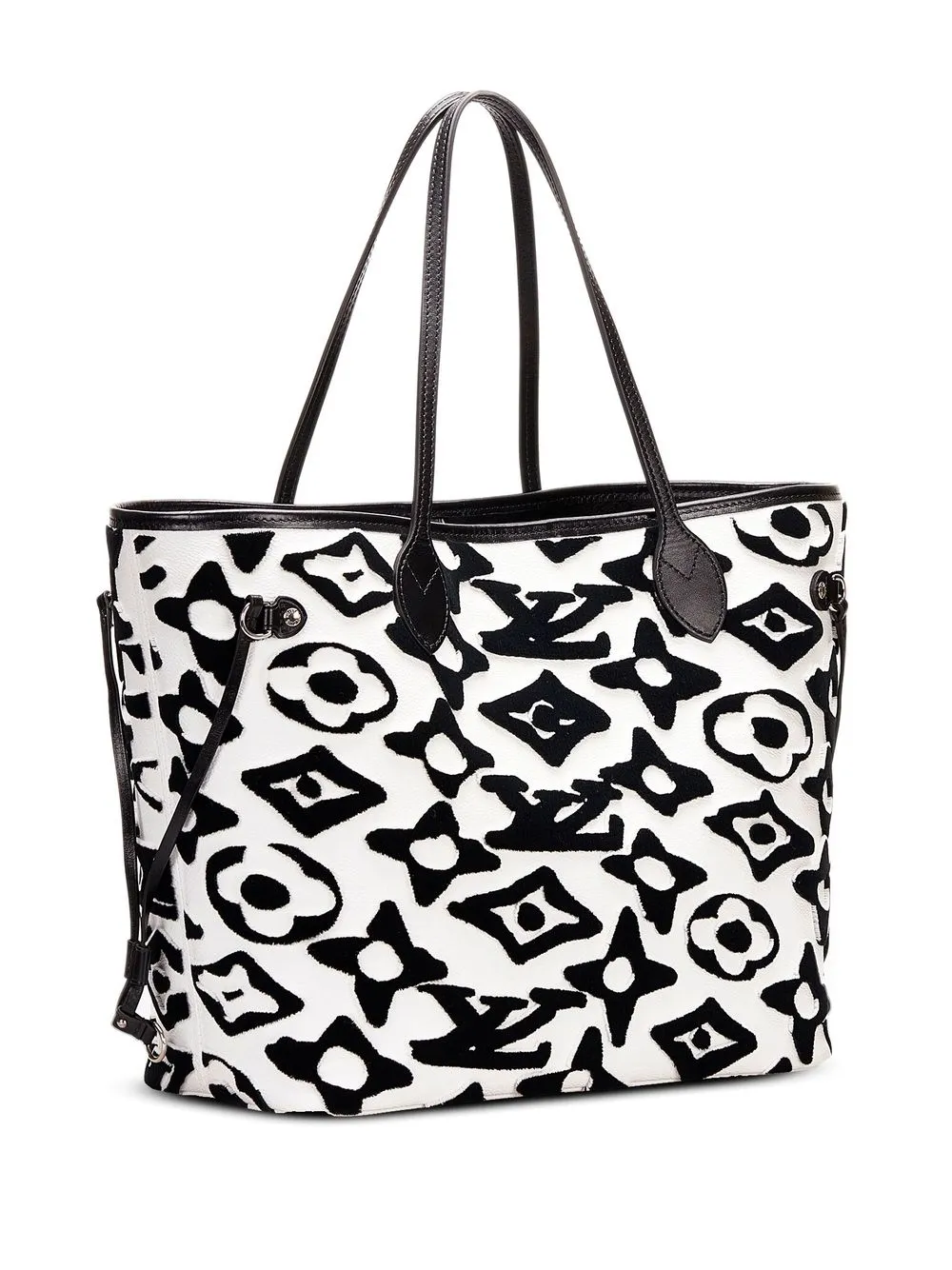 Pre-owned Louis Vuitton 2020 Urs Fischer Neverfull Bag In White | ModeSens