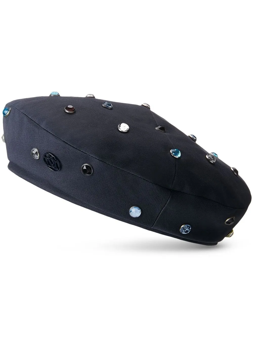 Maison Michel New Billy Crystal-embellished Beret In Black | ModeSens