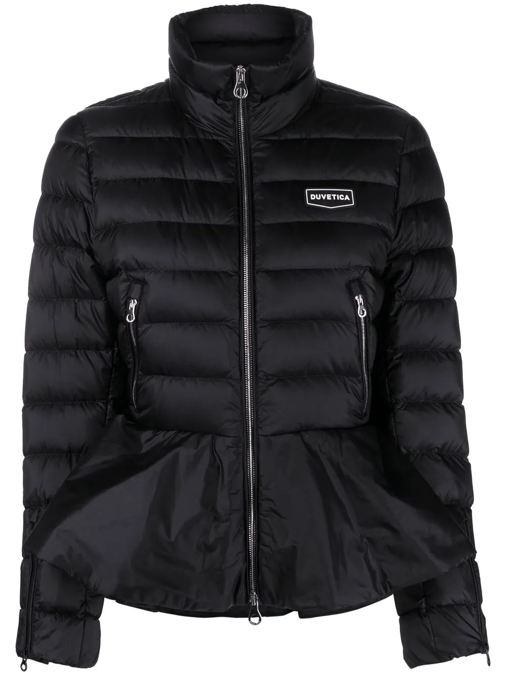 Duvetica peplum puffer jacket | Smart Closet