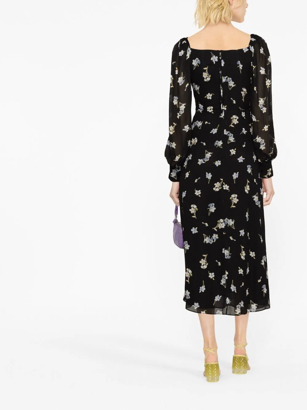 Dorothee Schumacher Midnight Blossom Dress In Multi Colour | ModeSens