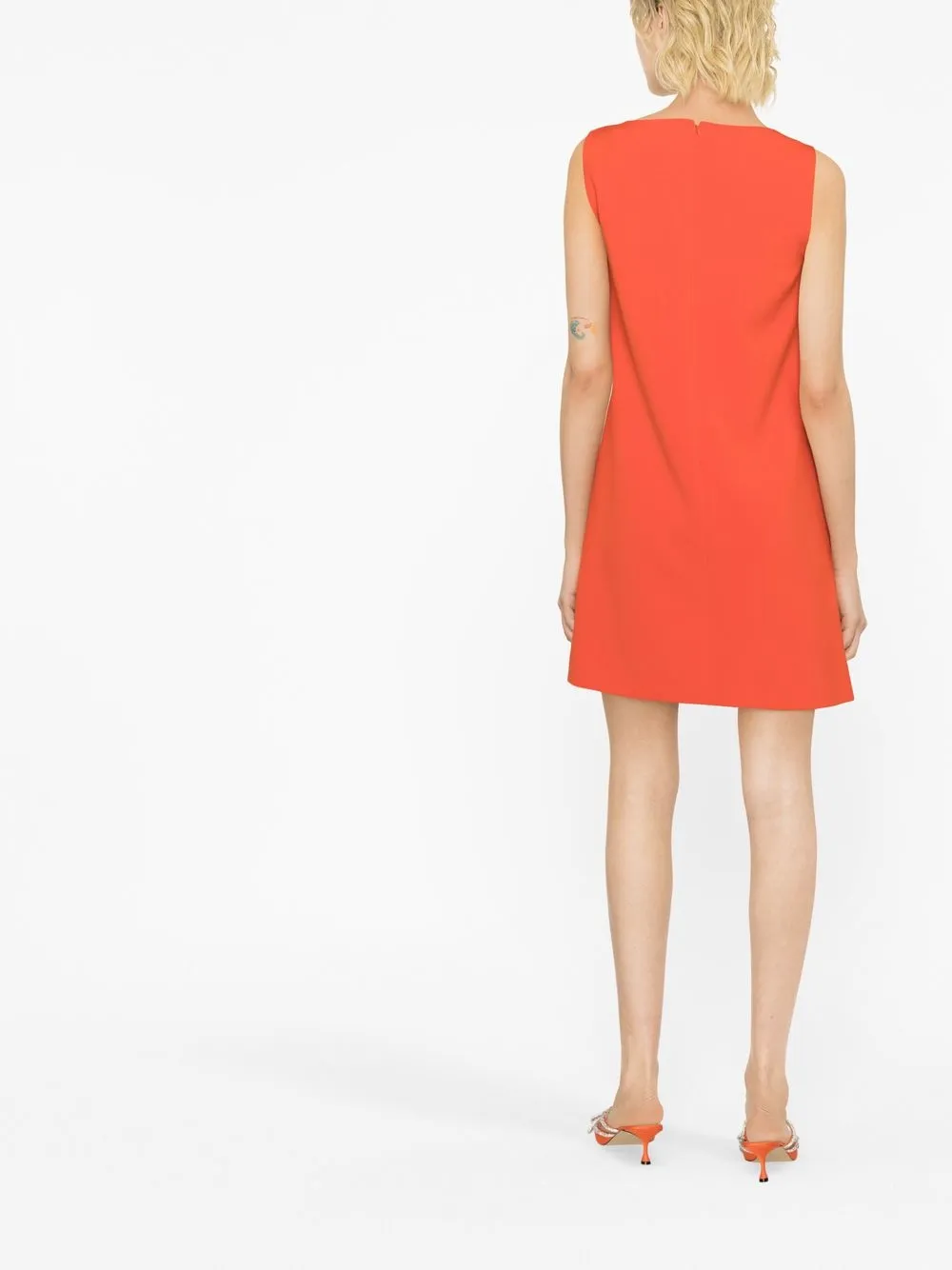 Red Valentino Square Neck Minidress Farfetch