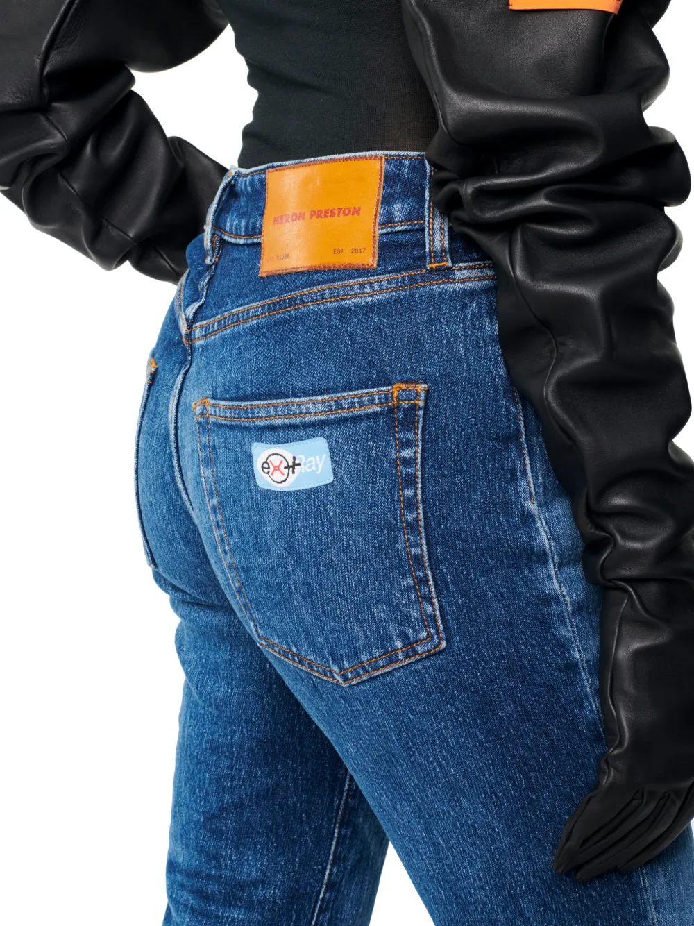 Ex-Ray Denim Slim 5 Pockets | HERON PRESTON® Official Site