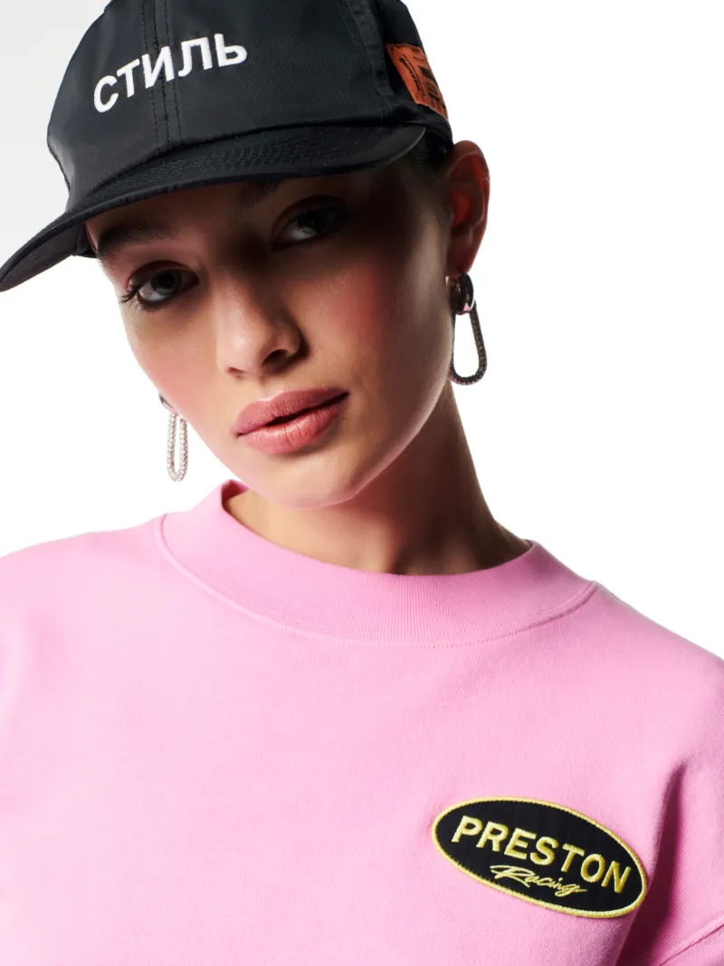 Preston Racing Crop Crewneck | HERON PRESTON® Official Site