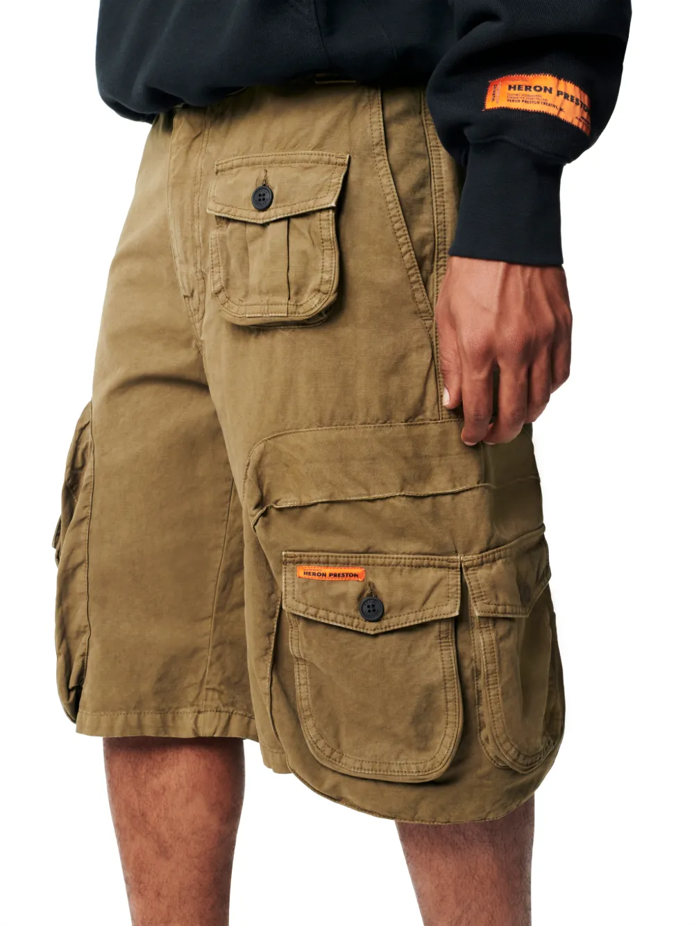 Canvas Cargo Shorts | HERON PRESTON® Official Site