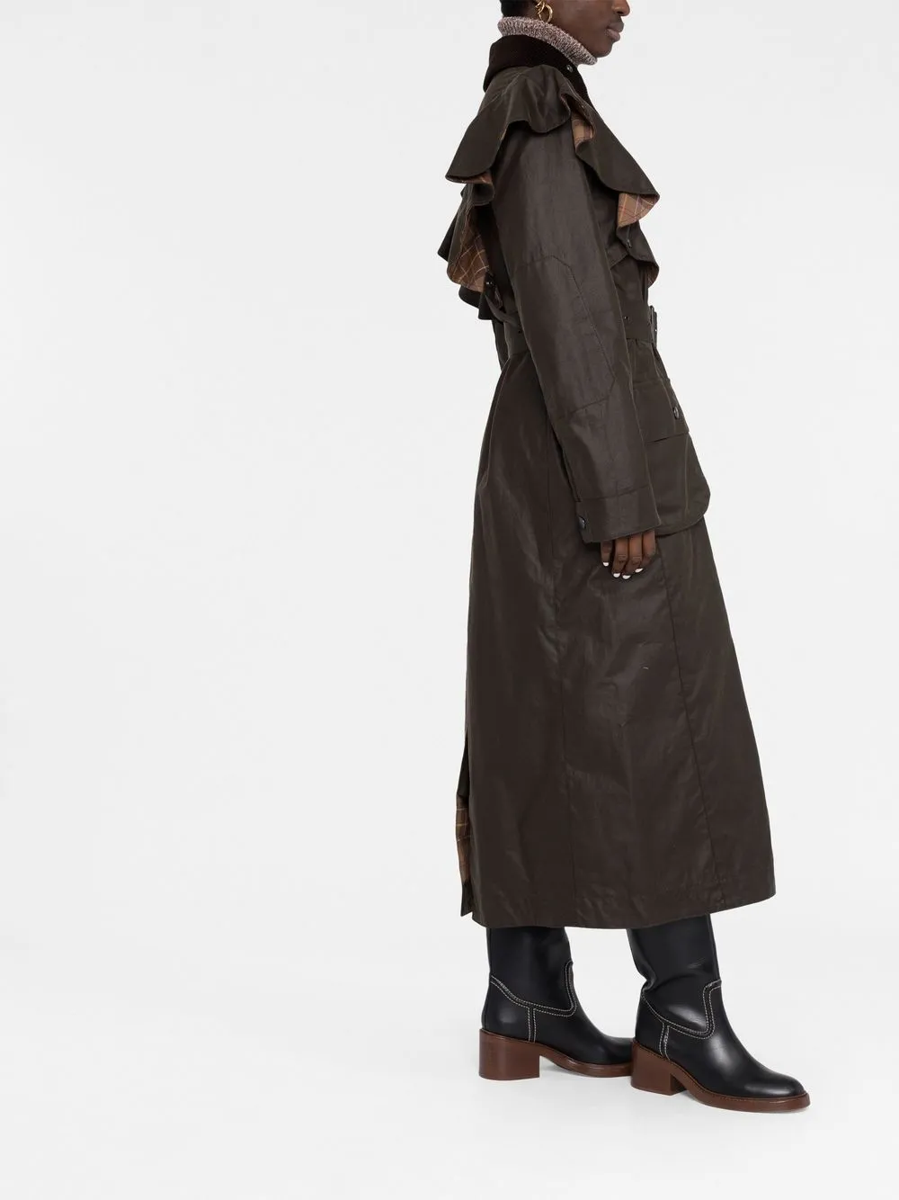 Chloé x Barbour Dani Trench Coat - Farfetch
