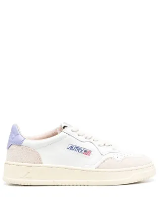 Autry logo-patch lace-up Sneakers | White | FARFETCH