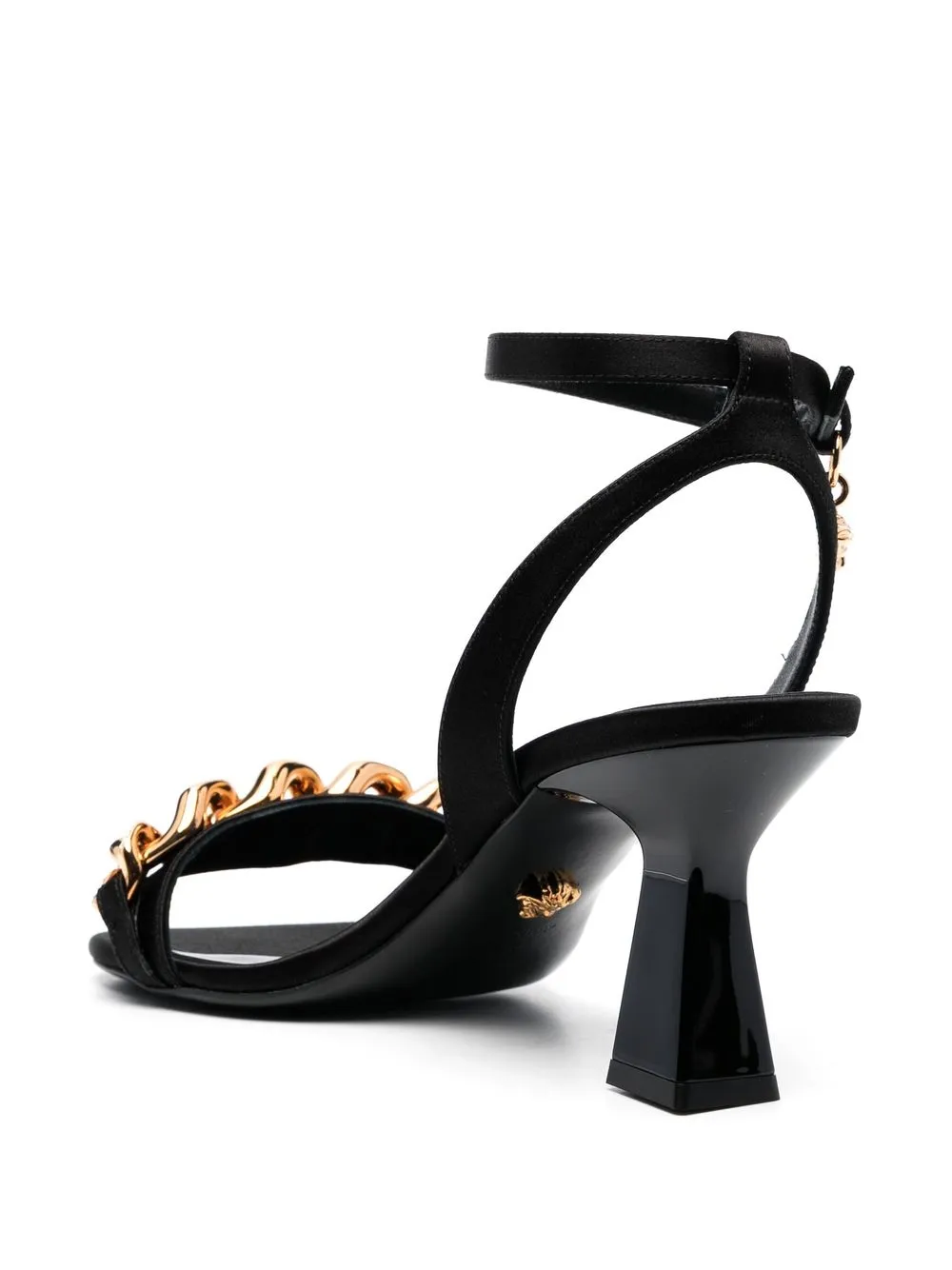 Versace Medusa Chain mid-heel Sandals - Farfetch