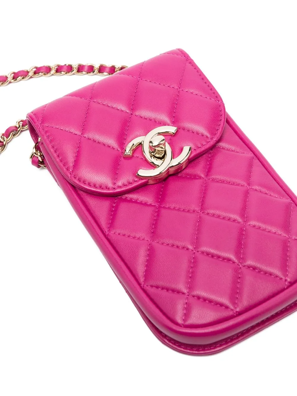 CHANEL Pre Owned CC Turn lock Mini Bag Farfetch chanel-pre-owned-cc-turn-lock-mini-bag-farfetch