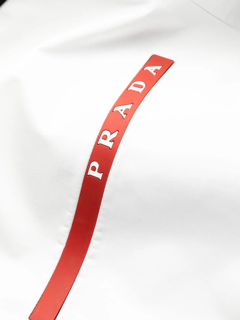 Prada debossed-logo Jacket - Farfetch