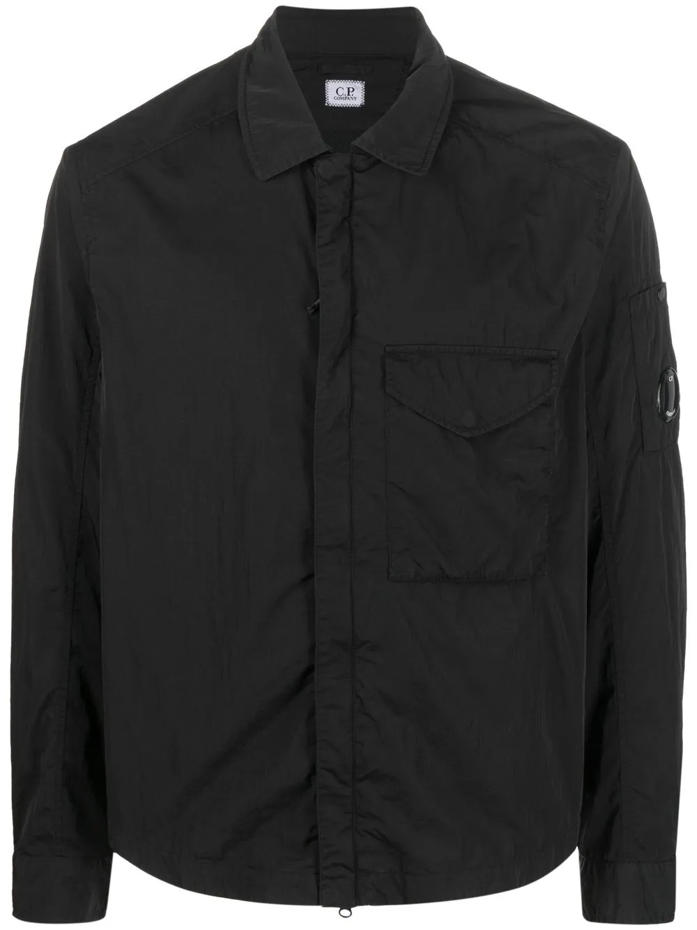C P Company Chrome R Lens detail Jacket Black FARFETCH C P Company Chrome R Lens detail Jacket Black FARFETCH