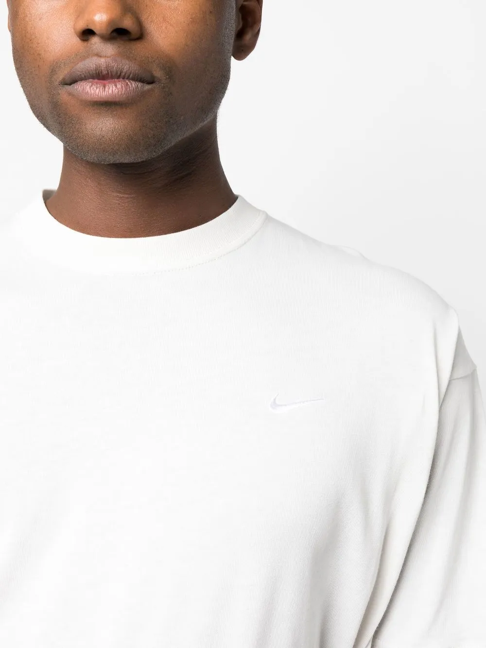 Nike Solo Swoosh T-shirt In White | ModeSens