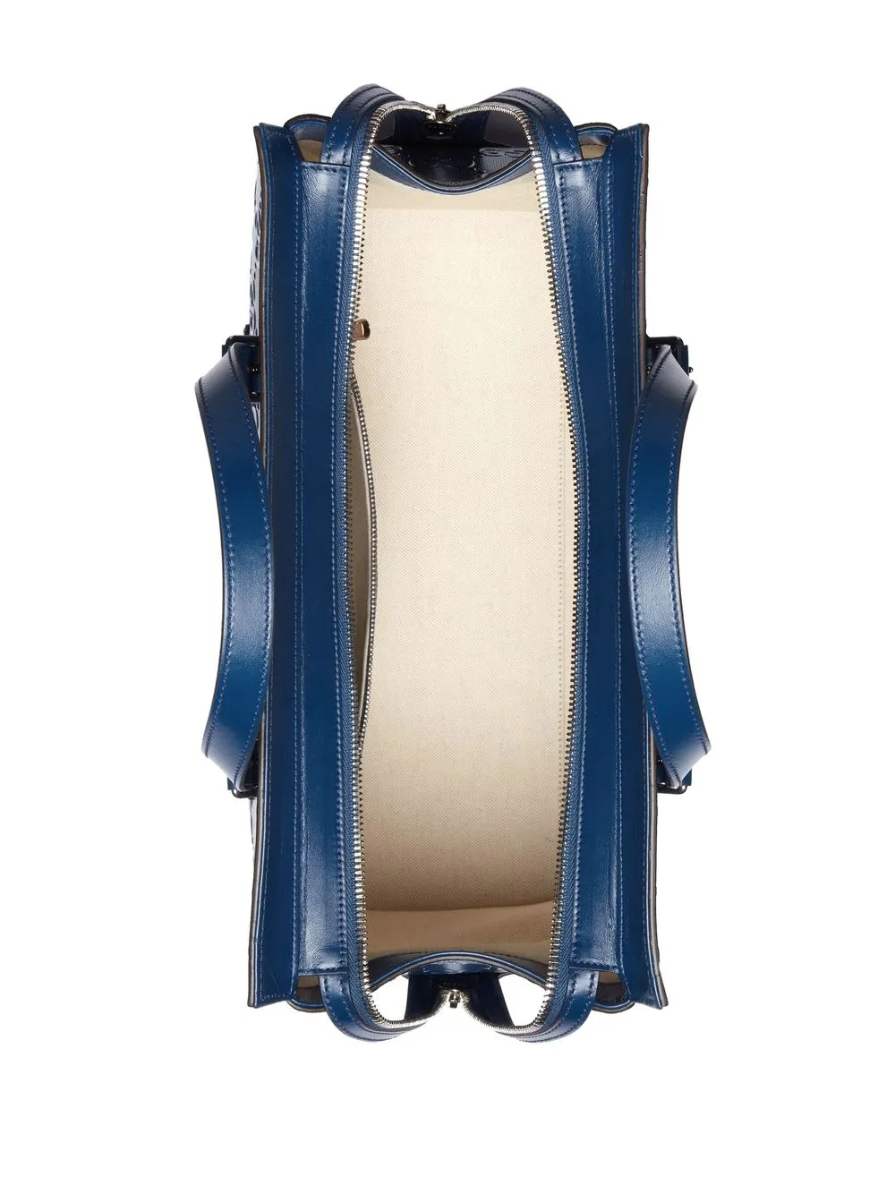 Gucci Gg-embossed Medium Tote Bag In Blue | ModeSens
