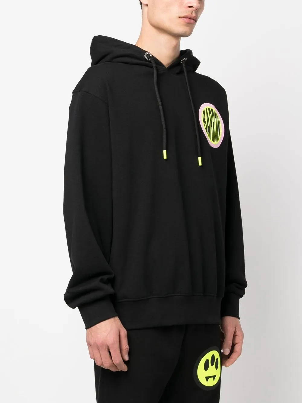 BARROW chest logo-print hoodie | Smart Closet