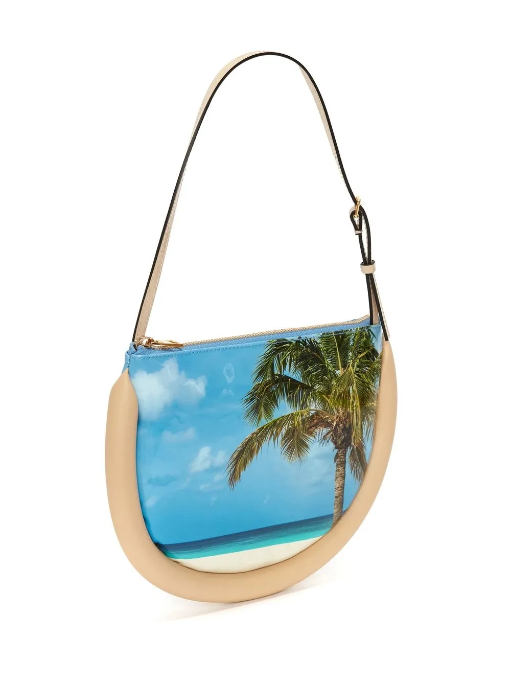 Jw Anderson Bumper-moon Leather Shoulder Bag In Blue | ModeSens Jw Anderson Bumper-moon Leather Shoulder Bag In Blue | ModeSens