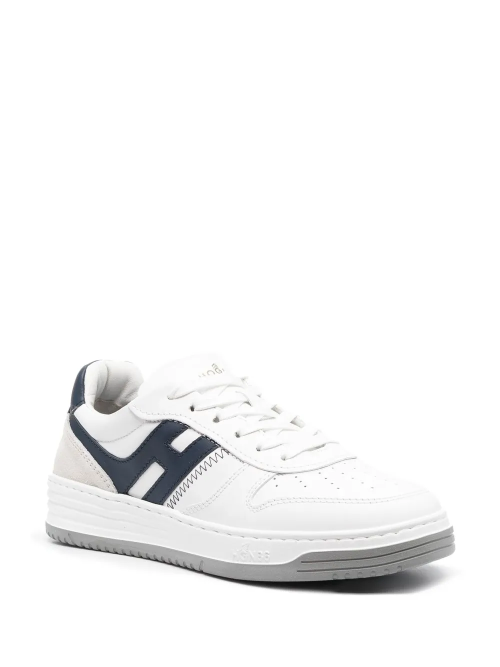 Hogan logo-patch low-top sneakers | Smart Closet