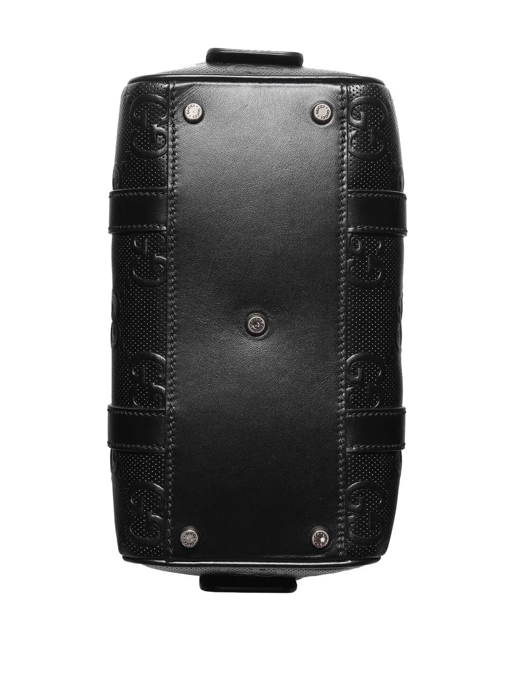 Gucci Gg Embossed Mini Duffle Bag In Black | ModeSens