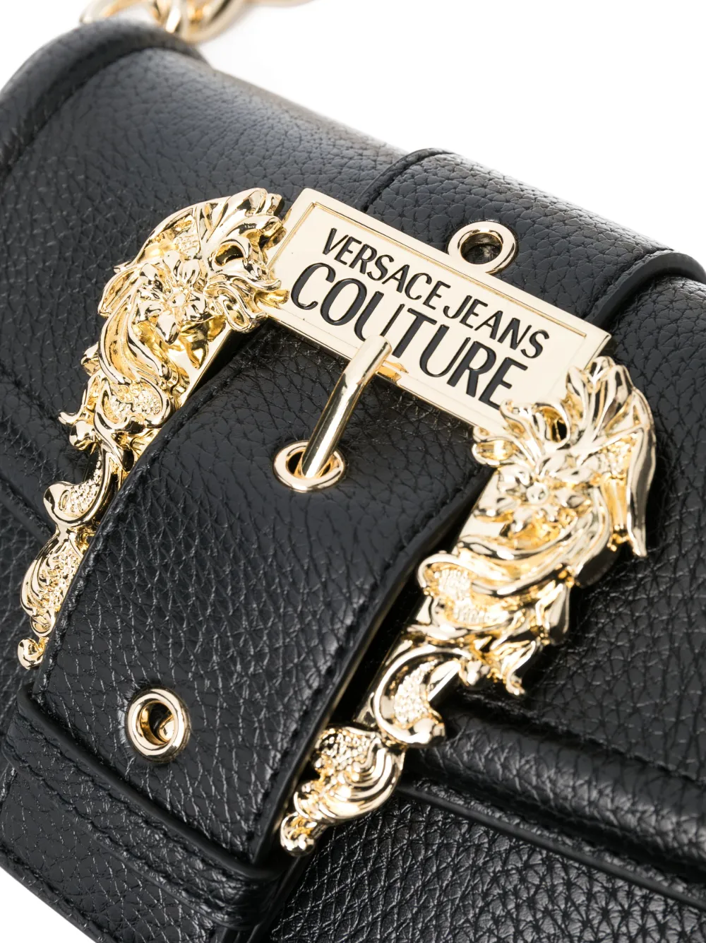 Versace Jeans Couture Baroque Buckle Shoulder Bag - Farfetch