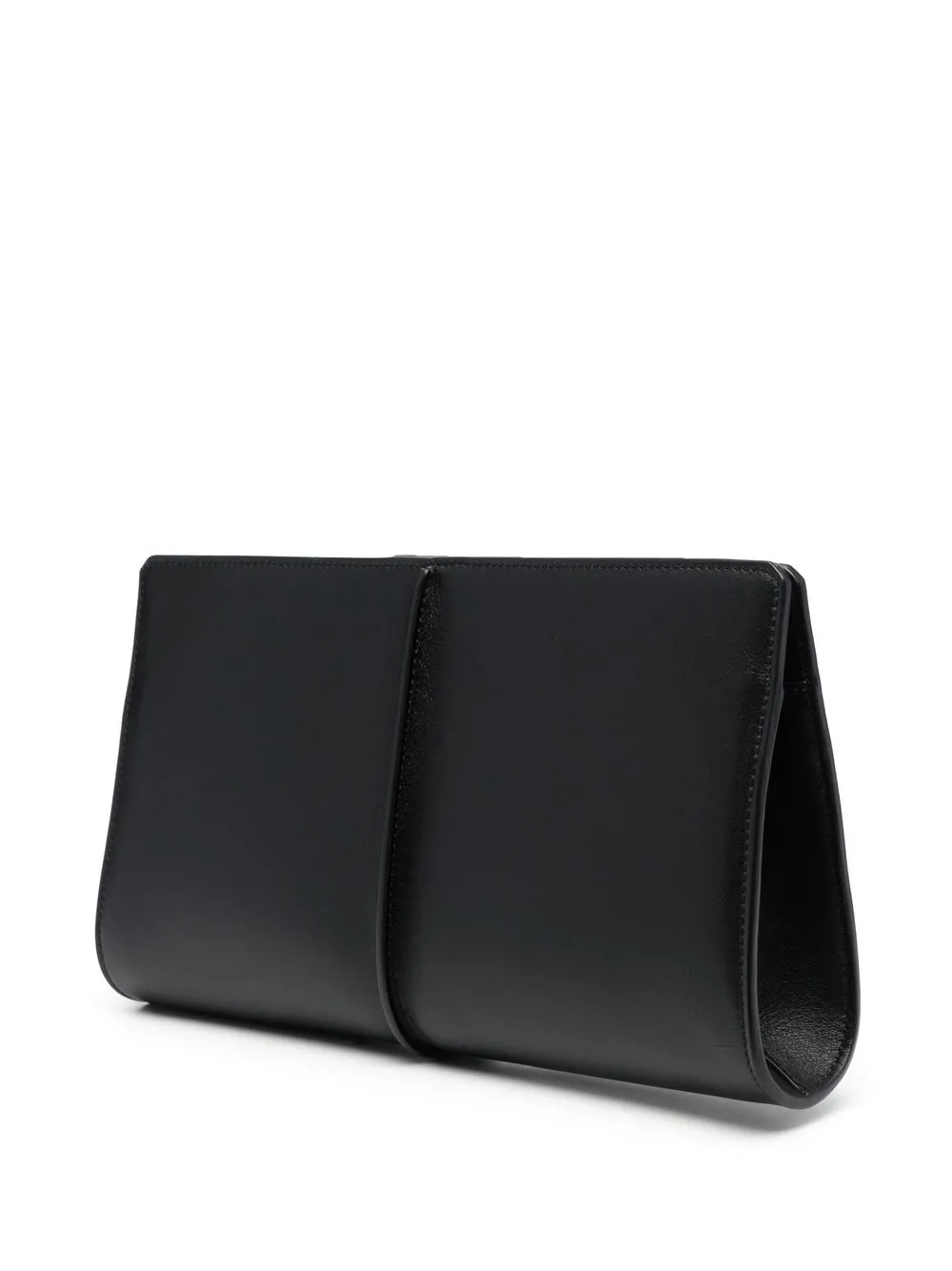 Tod's Timeless Small Leather Clutch In Black | ModeSens