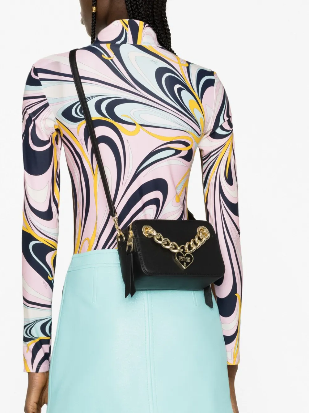 Versace Jeans Couture Range Deluxe faux-leather Crossbody Bag - Farfetch