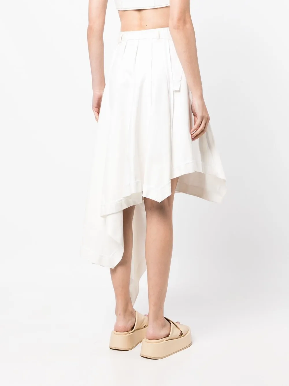 Monse Asymmetric Draped Skirt - Farfetch