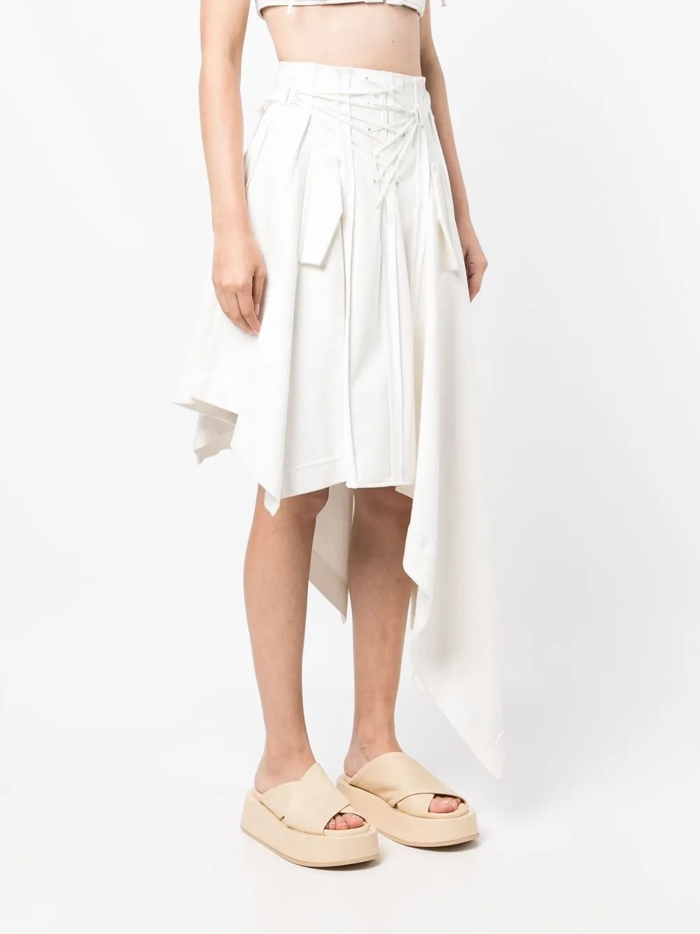 Monse Asymmetric Draped Skirt - Farfetch