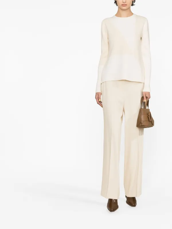 Jil Sander バイカラー セーター | ニュートラル | FARFETCH JP Jil Sander バイカラー セーター | ニュートラル | FARFETCH JP