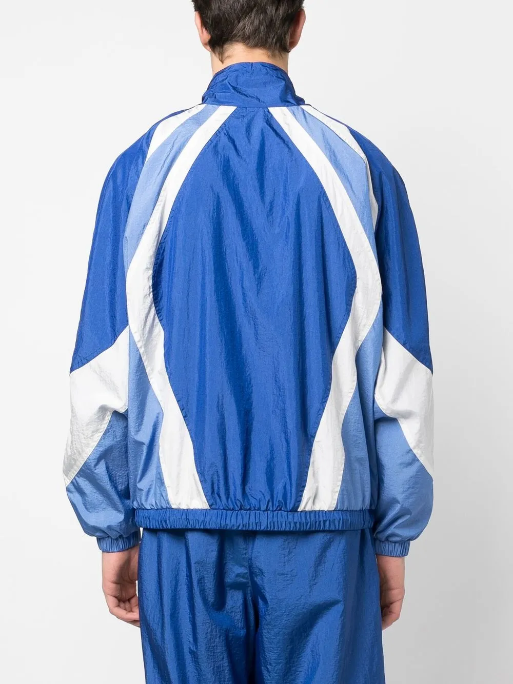 Isabel Marant Étoile Striped Zipped Track Jacket In Blau | ModeSens