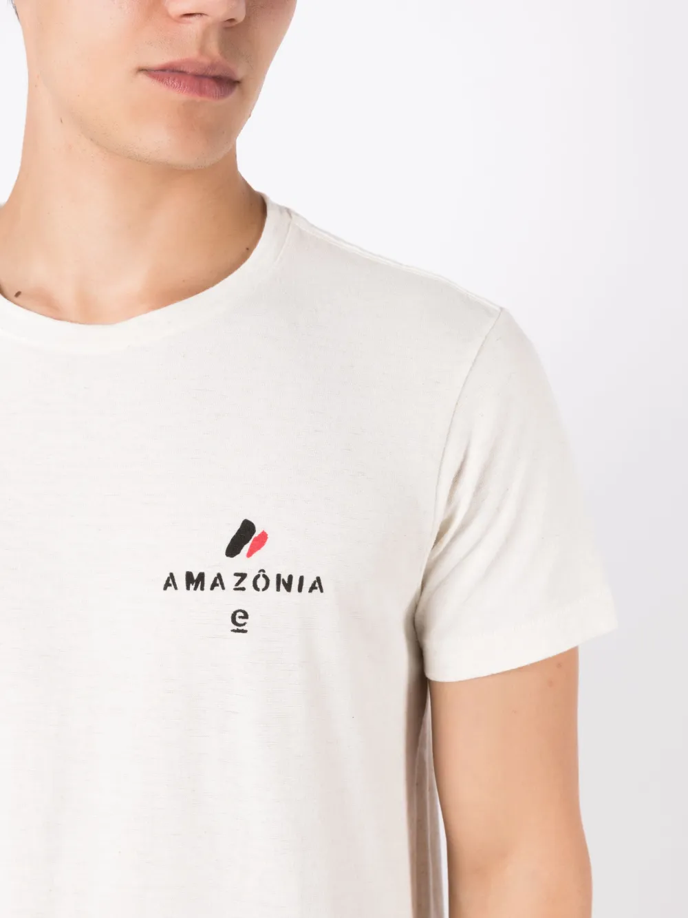 Osklen logo-print Cotton T-Shirt - Farfetch