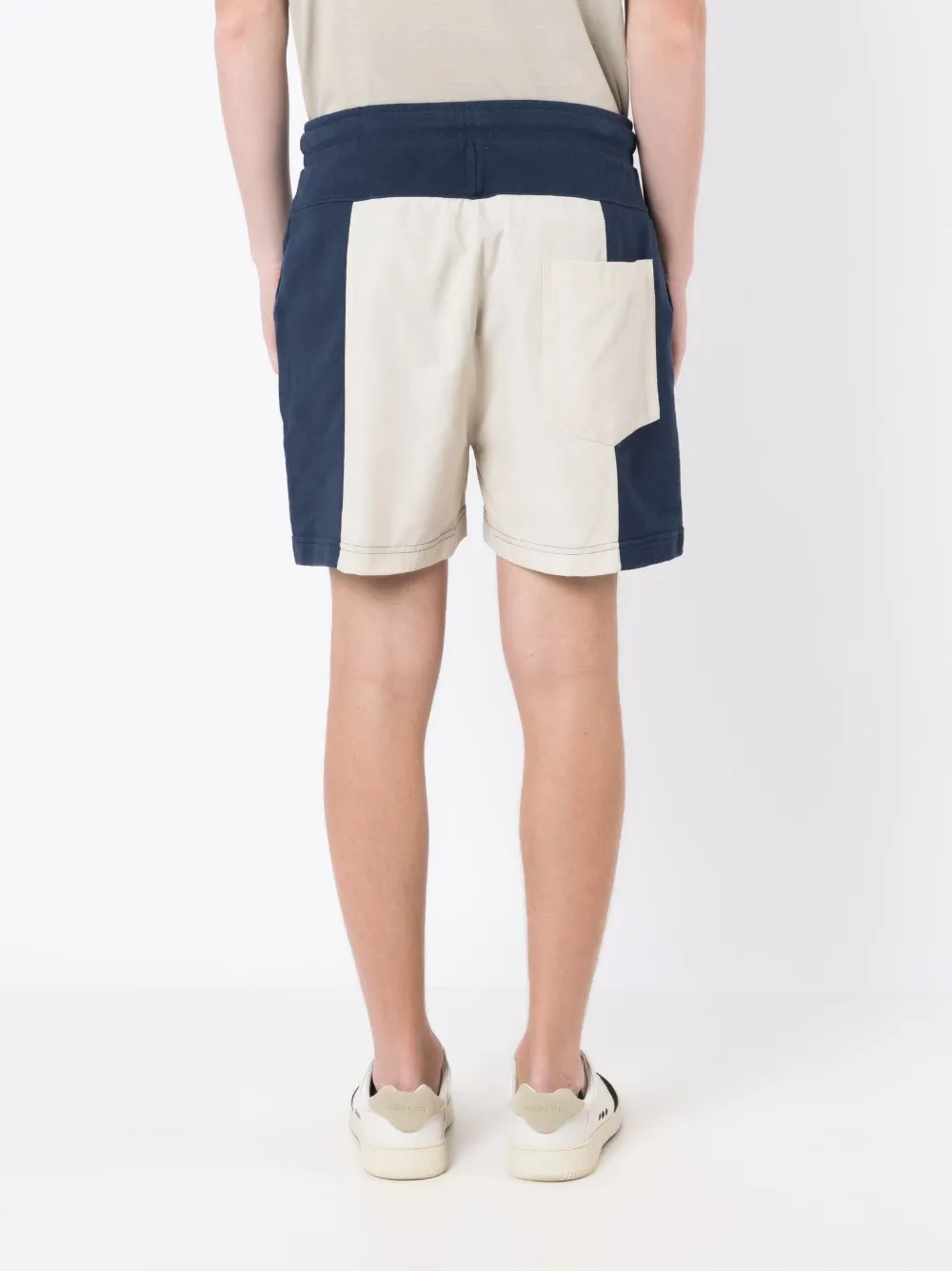 Osklen two-tone Panel Shorts - Farfetch