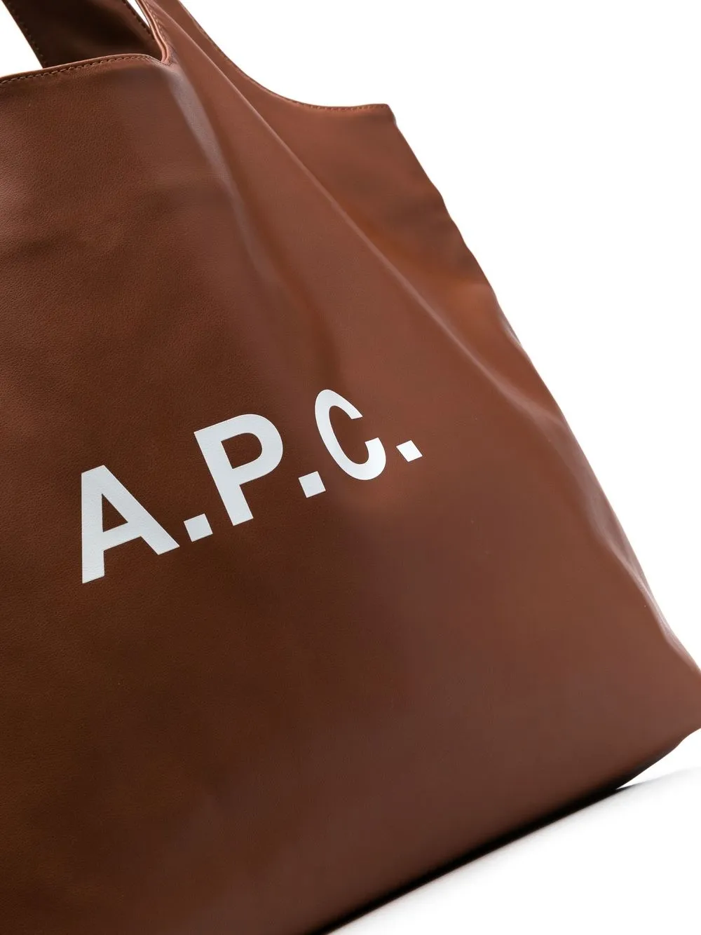 A.P.C. logo-print Tote Bag - Farfetch