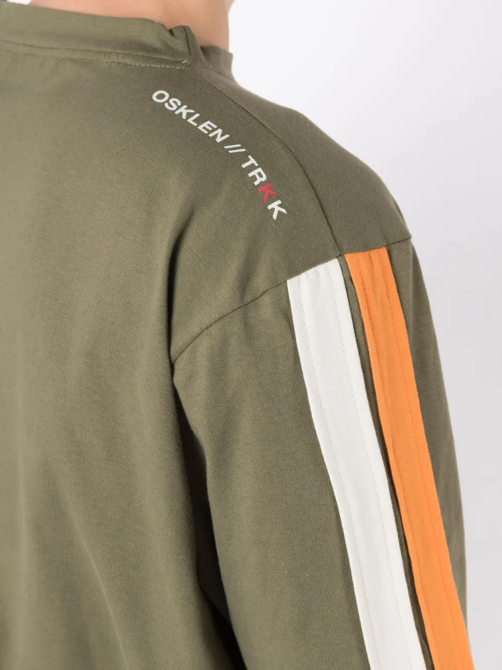 Osklen logo-print Detail T-shirt - Farfetch