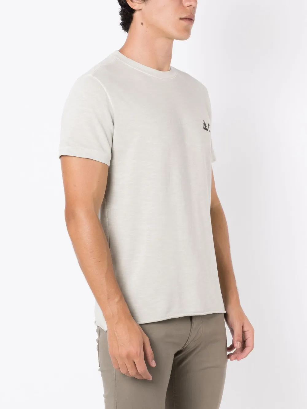 Osklen logo-print Cotton T-shirt | Neutrals | FARFETCH UK