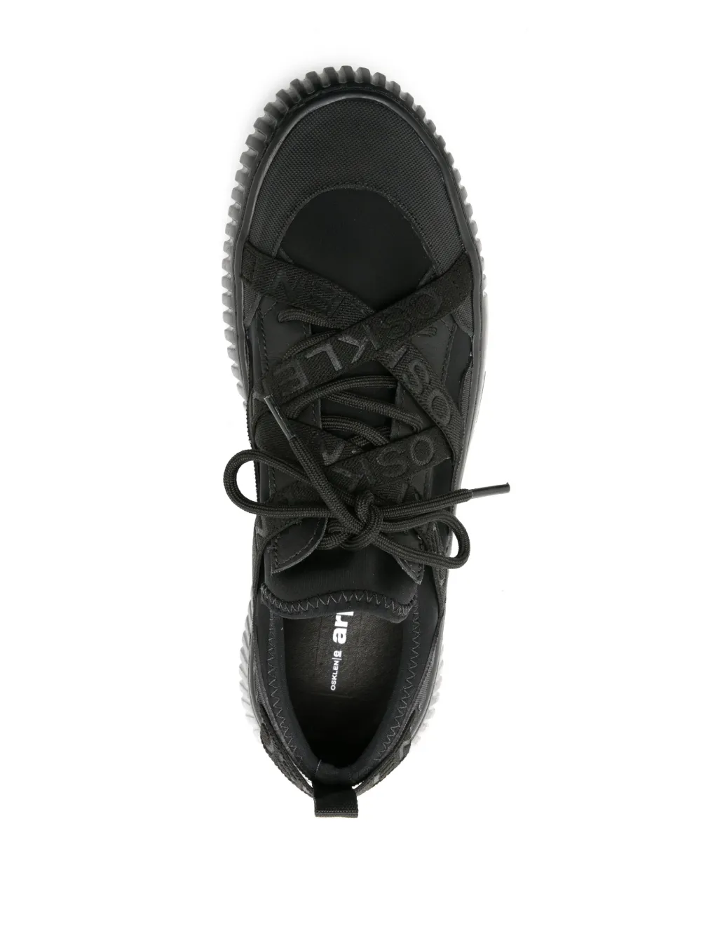 Osklen logo-tape low-top Sneakers - Farfetch