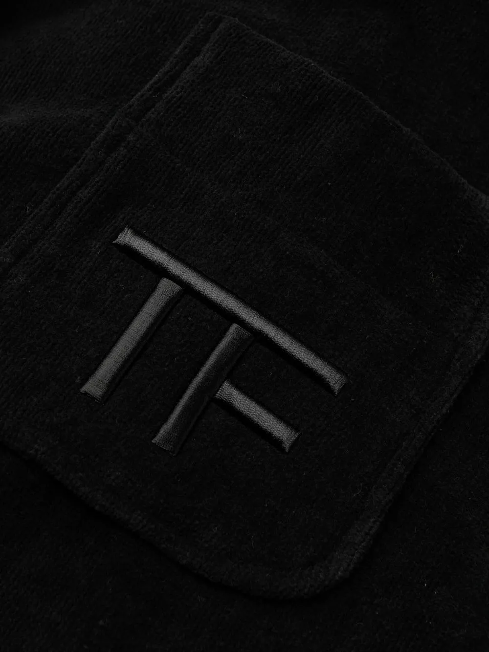 TOM FORD logo-embroidered Robe Coat - Farfetch
