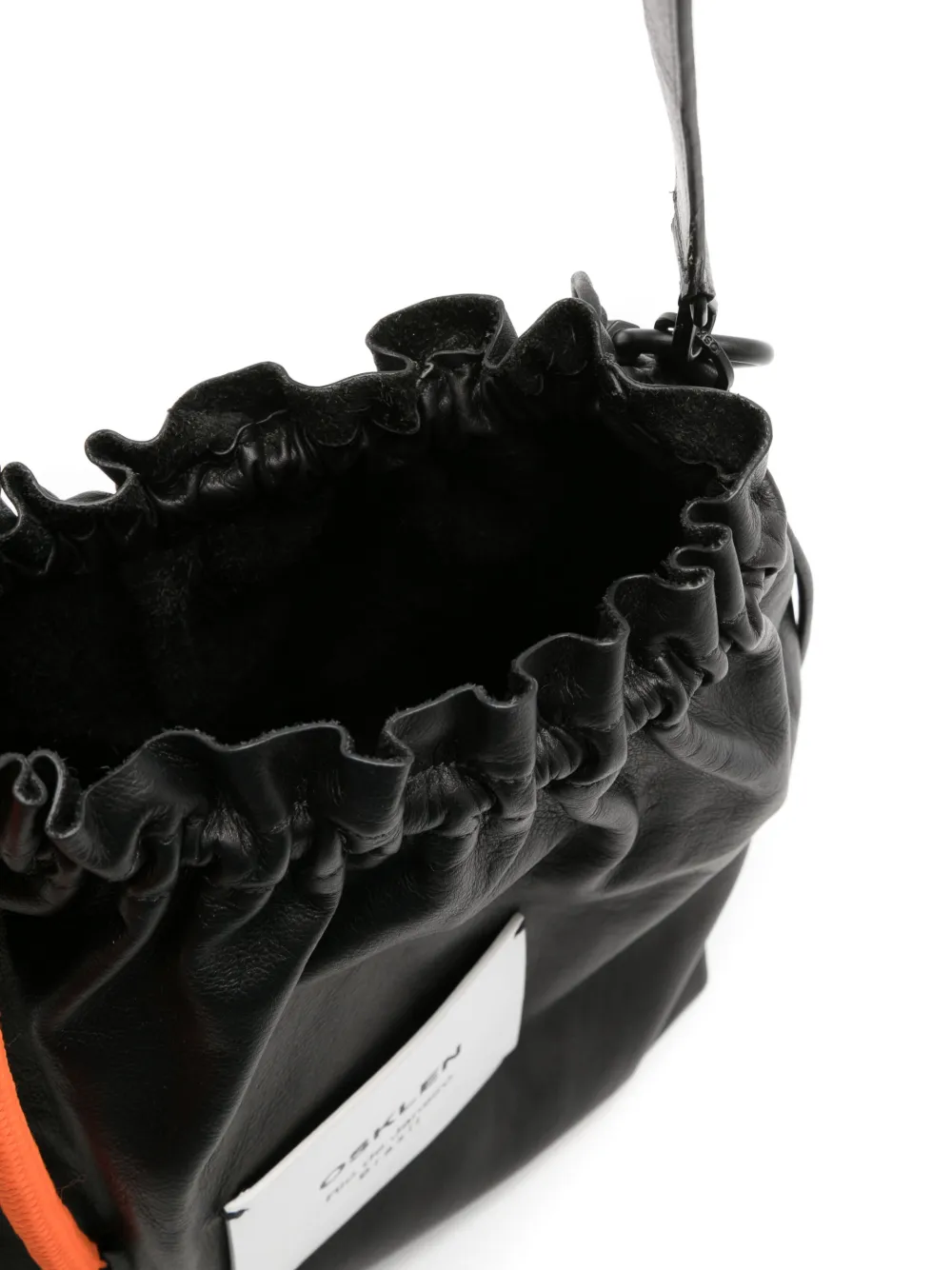 Osklen logo-patch Drawstring Shoulder Bag - Farfetch