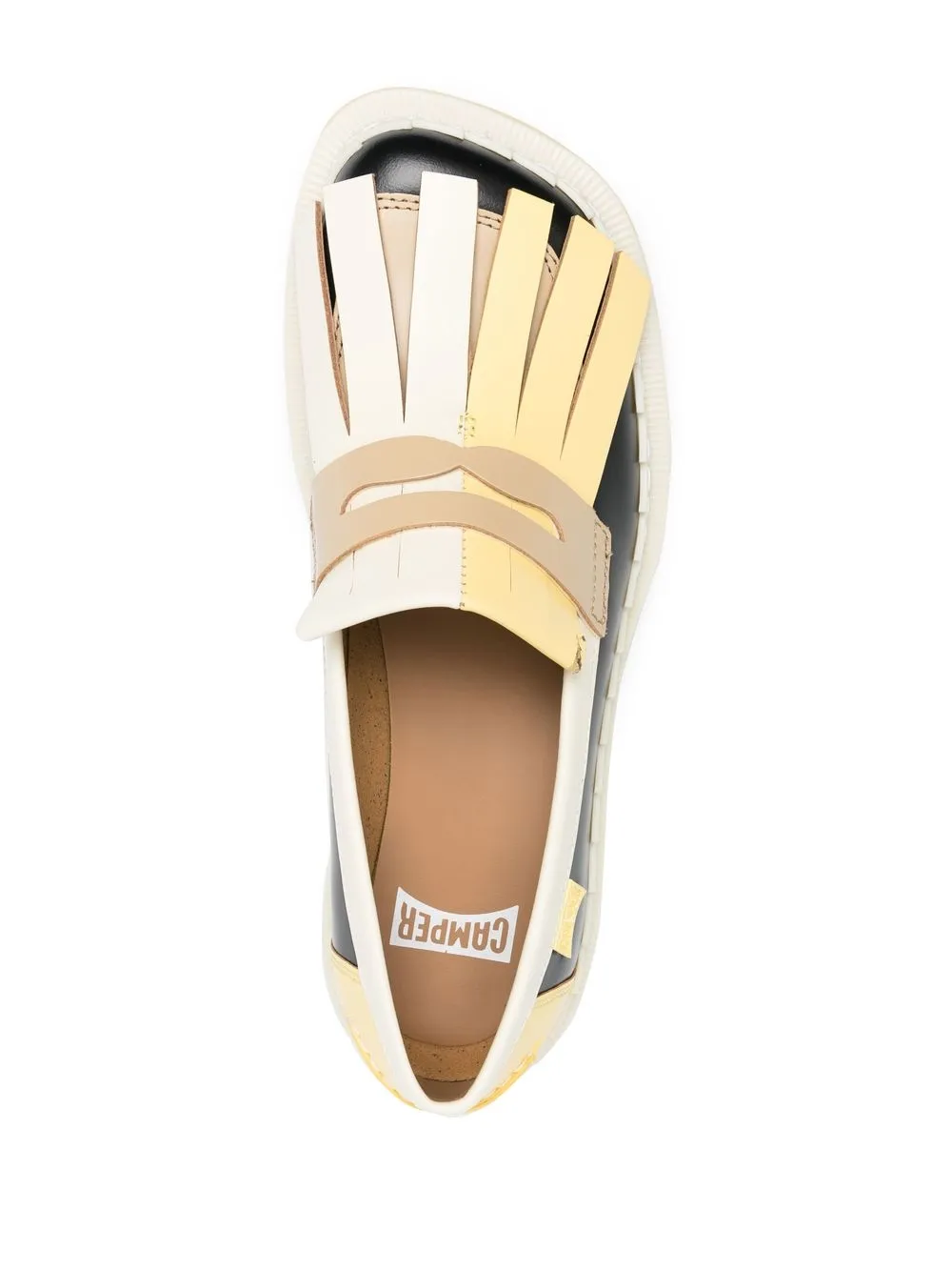 Camper Taylor Twins Loafer 40mm In Yellow | ModeSens
