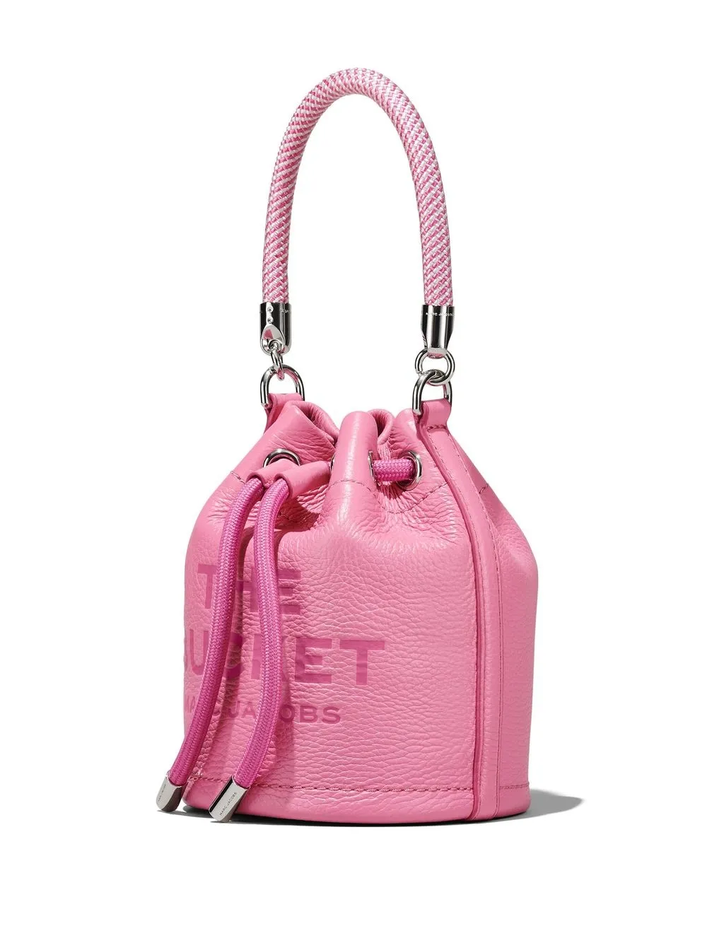 Marc Jacobs The Leather Micro Bucket Bag In Pink | ModeSens