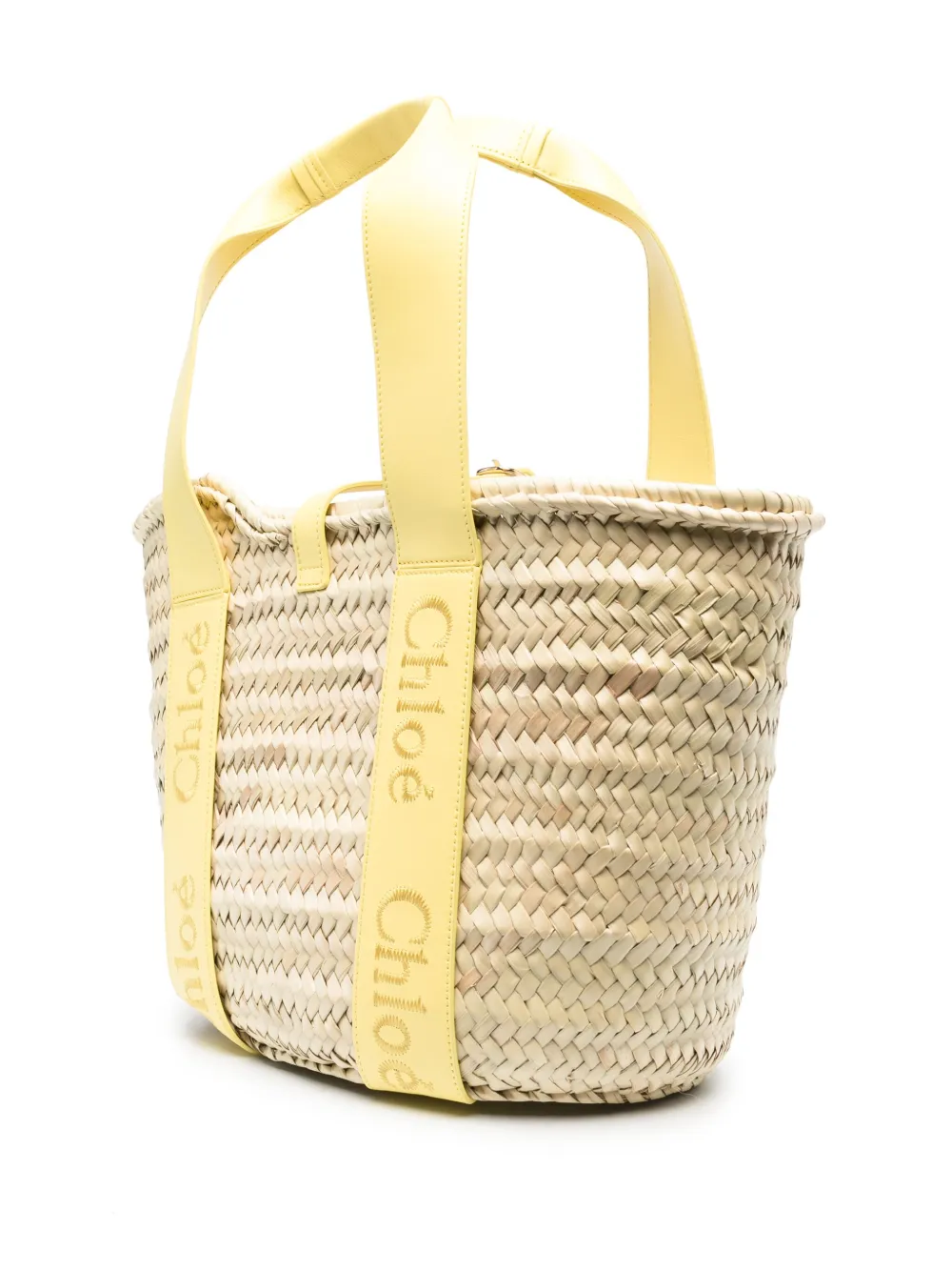Chloé Sense Small Raffia Tote Bag In Neutrals | ModeSens