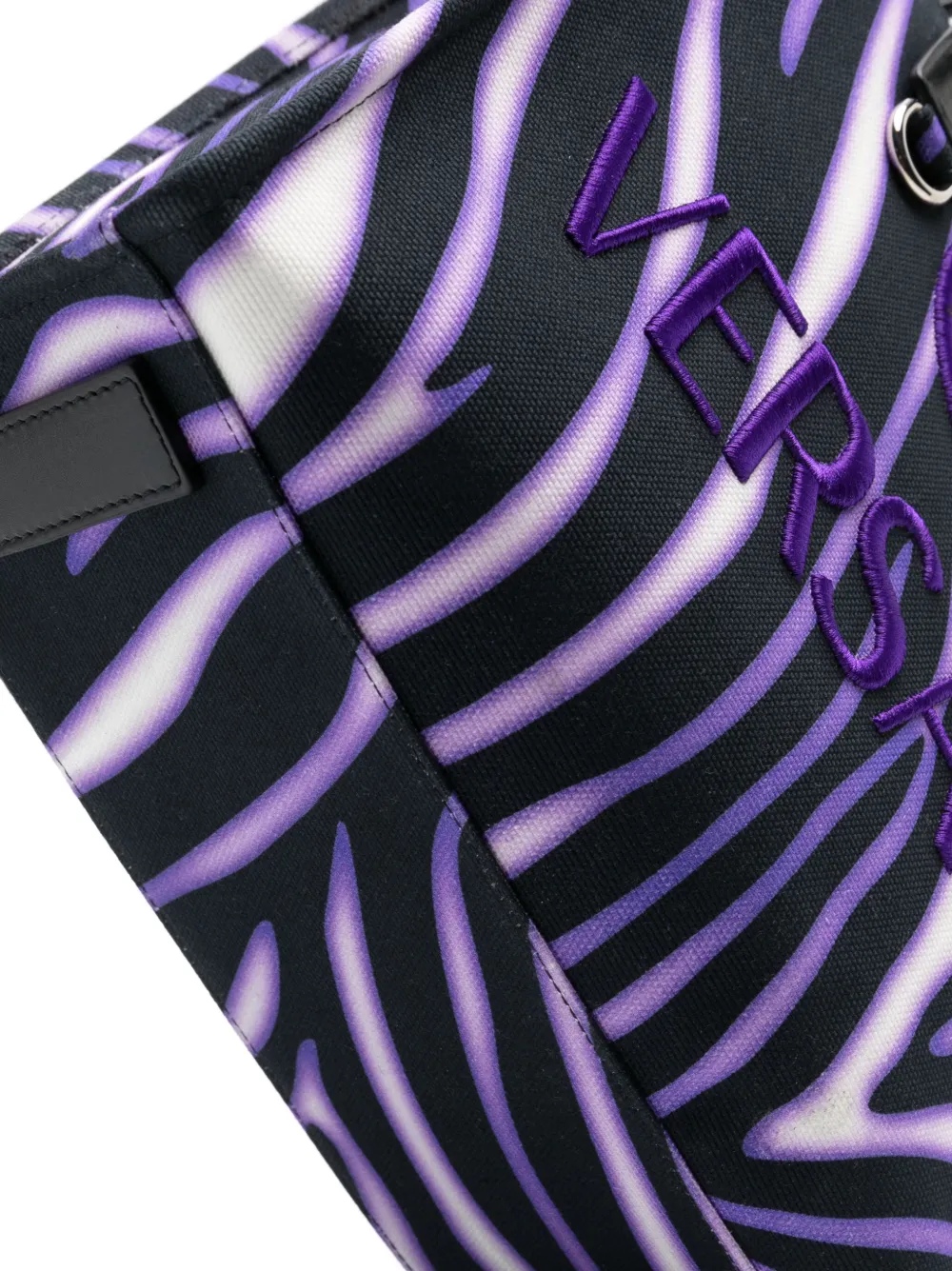 Versace Large zebra-print Tote Bag - Farfetch