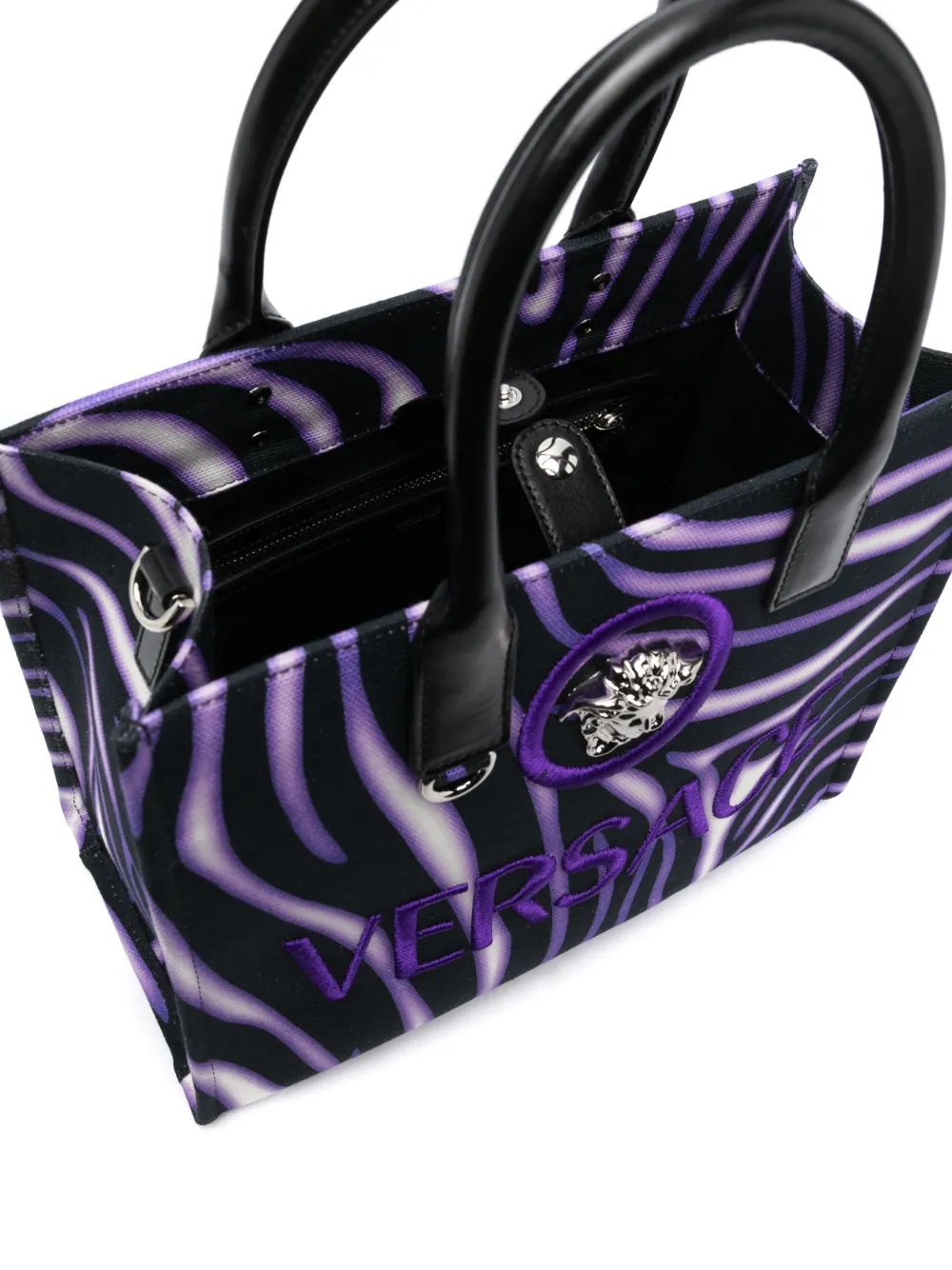 Versace Large zebra-print Tote Bag - Farfetch