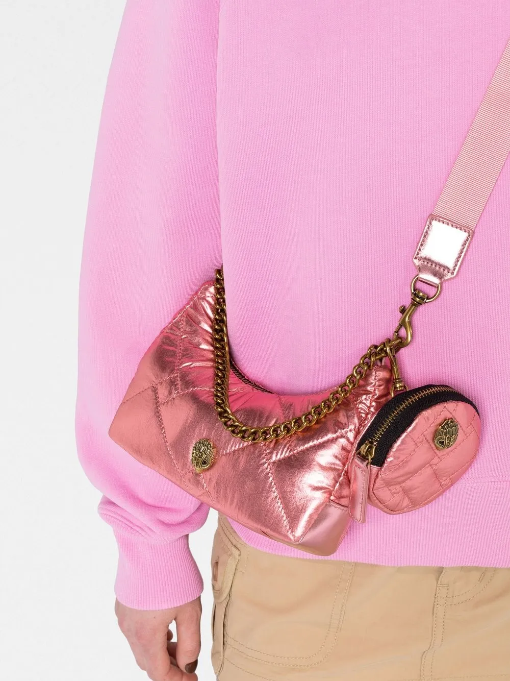 Kurt Geiger London Small Quilted Cross Body Bag Farfetch