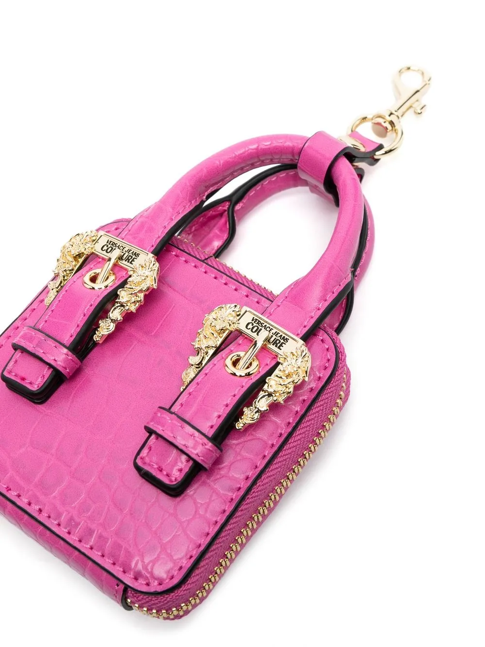 Versace Jeans Couture Multi-compartment Crossbody Bag In 粉色 | ModeSens