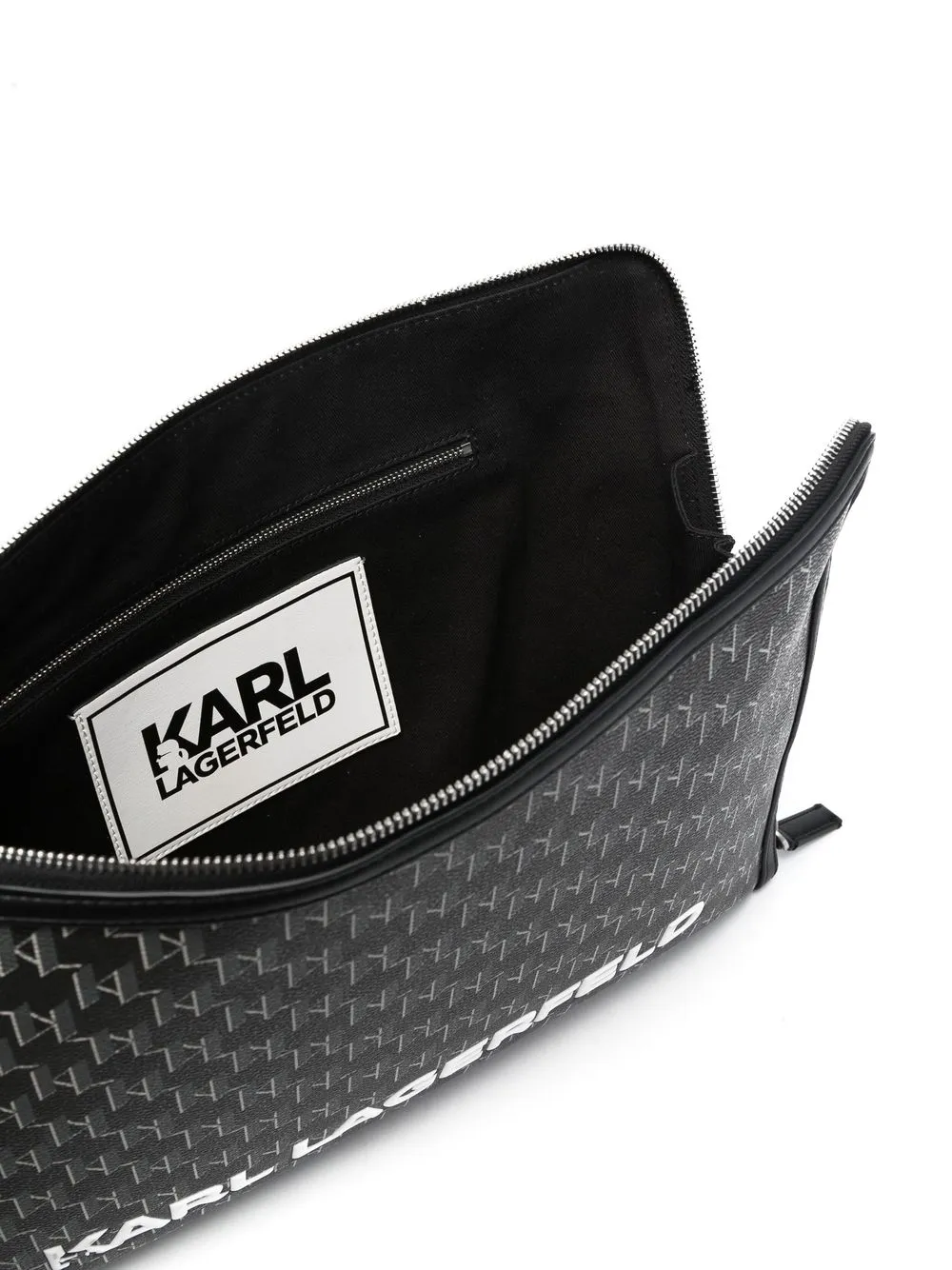 Karl Lagerfeld K/Monogram Klassik Pouch - Farfetch