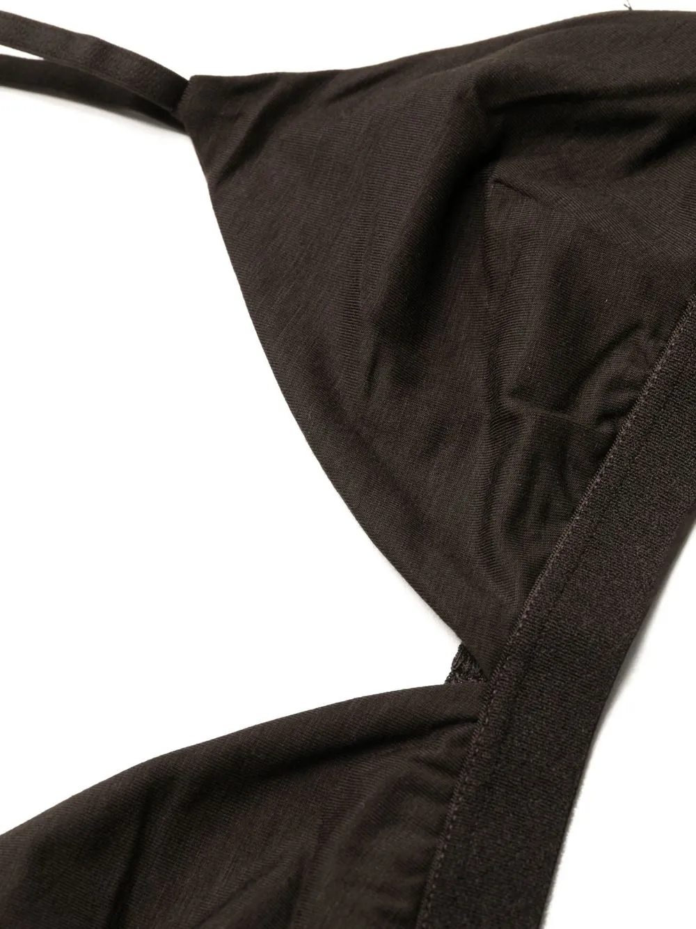 Baserange triangle-cup Bra | Brown | FARFETCH UK