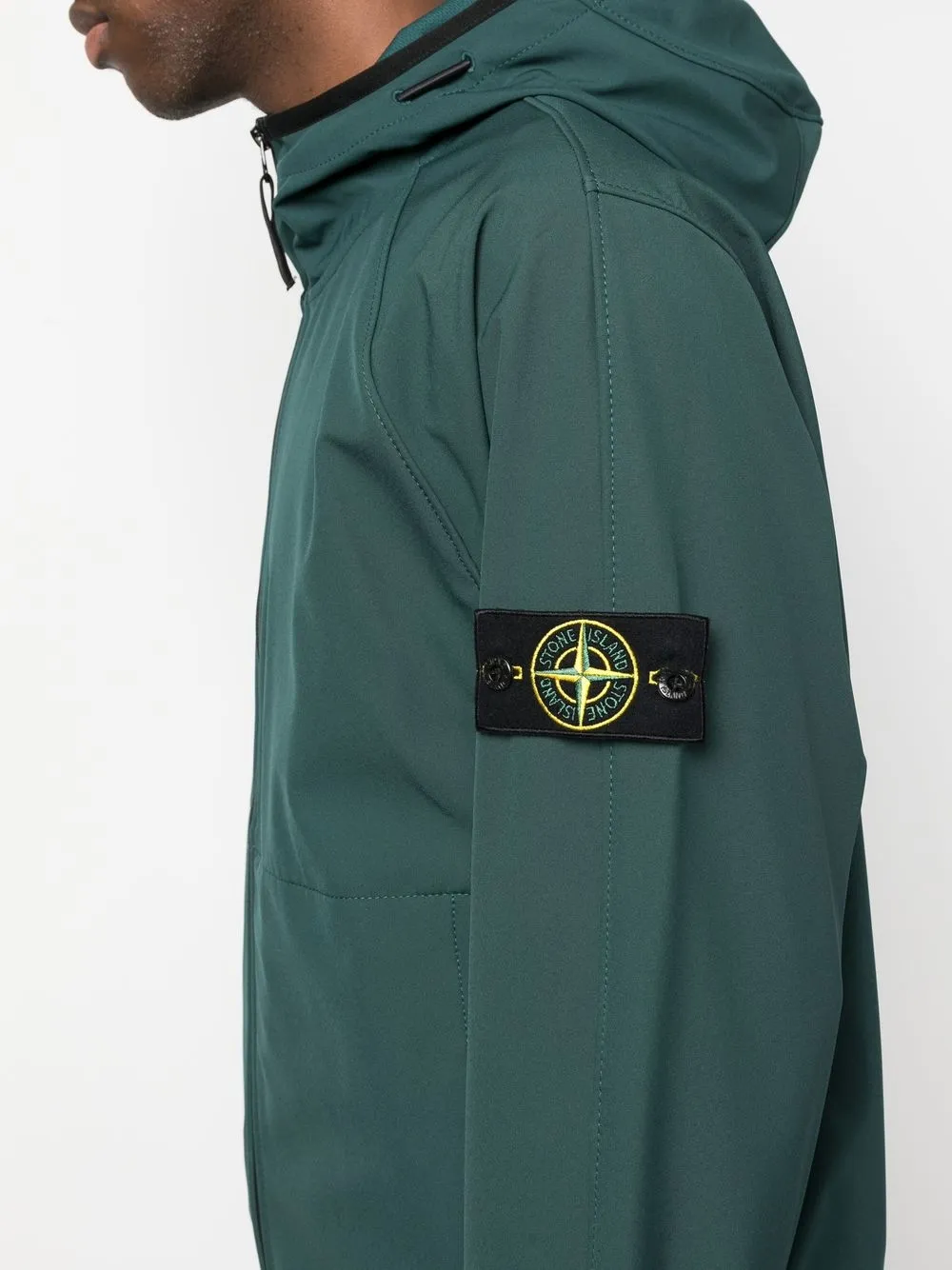 Stone Island Hooded zip-up Windbreaker - Farfetch